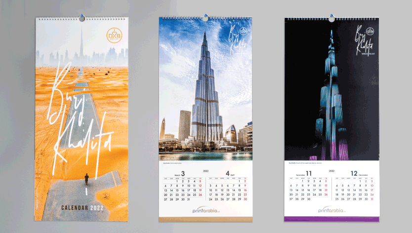 Banner Calendars |35 copies - 8 page (2 mos. per page) for 460 AED ...